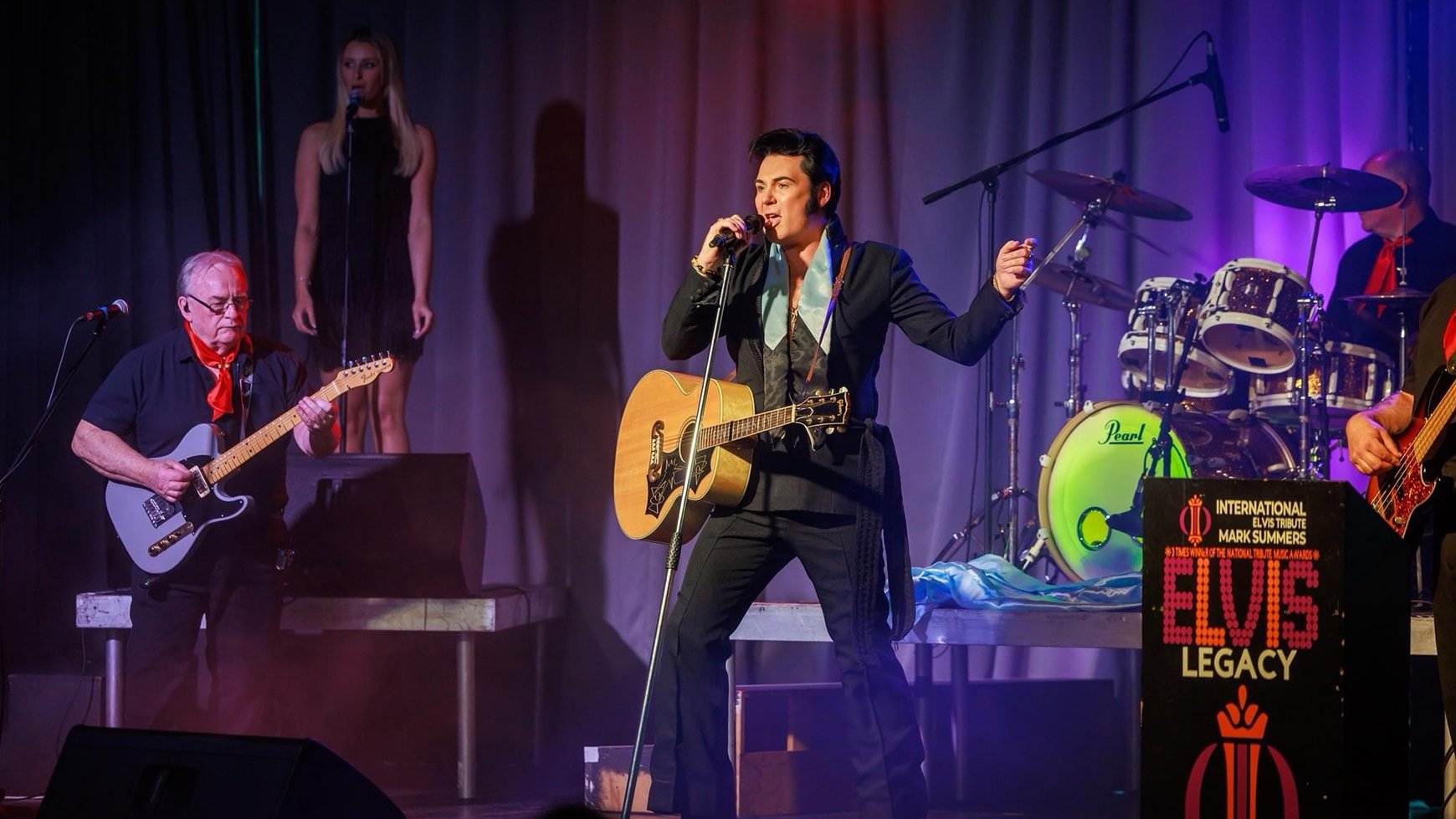 The Elvis Legacy Show with live band - The Memphis Sons | Warner Hotels